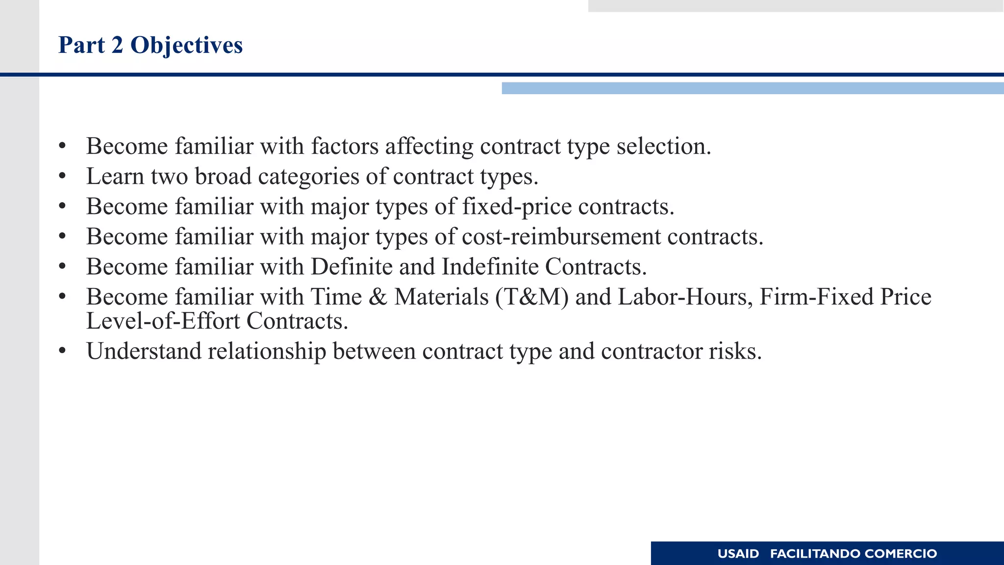Types of procurement solicitations and types of contracts | PPT
