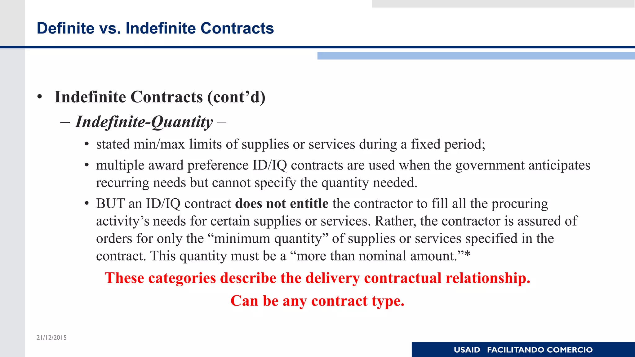 Types of procurement solicitations and types of contracts | PPT