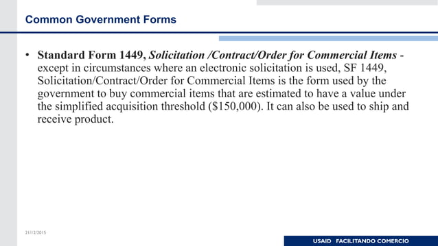 Types of procurement solicitations and types of contracts | PPT