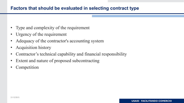 Types of procurement solicitations and types of contracts | PPT