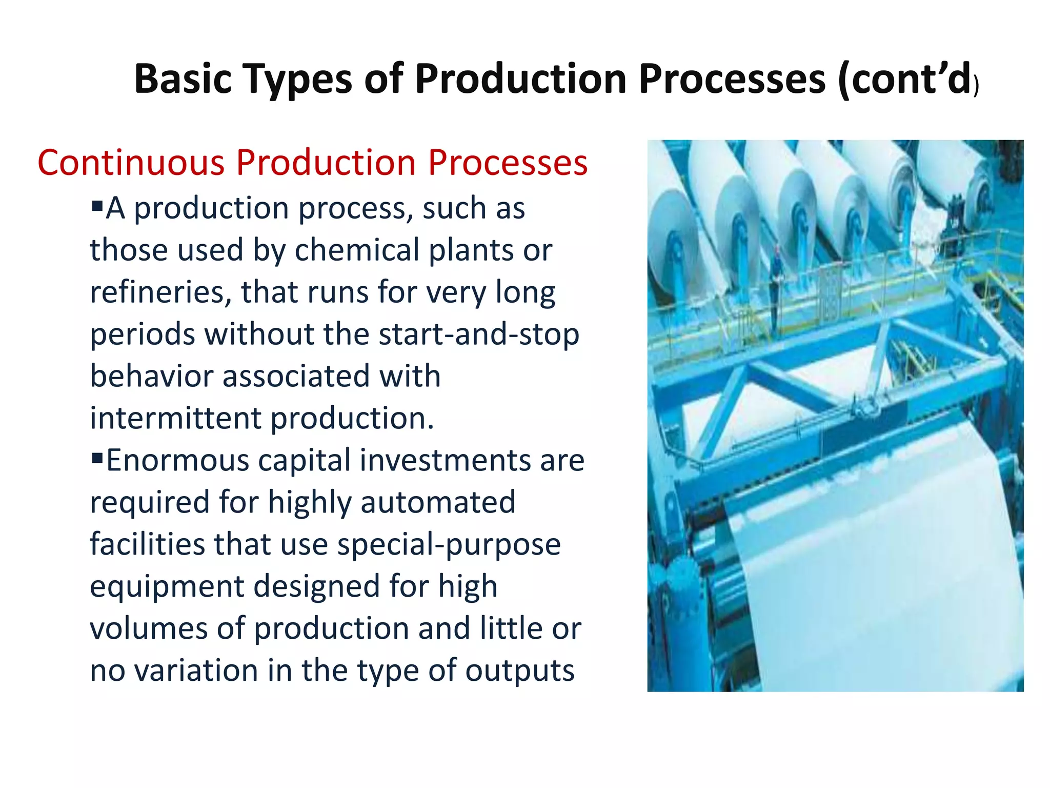 Types of production systems | PPTX