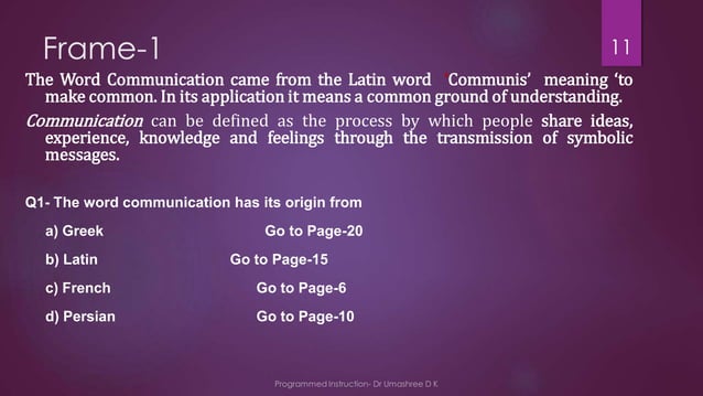 Types of programmed instruction - Dr Umashree D K | PDF | Programming Languages | Computing