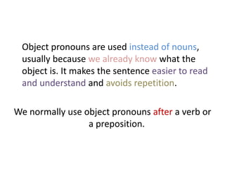 Types of pronouns | PPTX