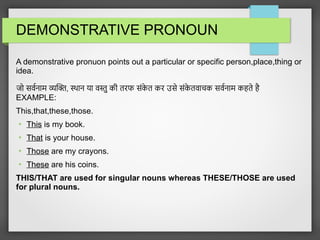 Types of pronouns | PDF