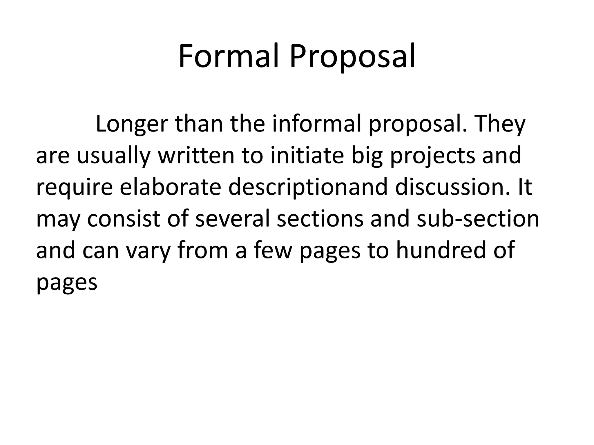 Types of proposal | PPTX