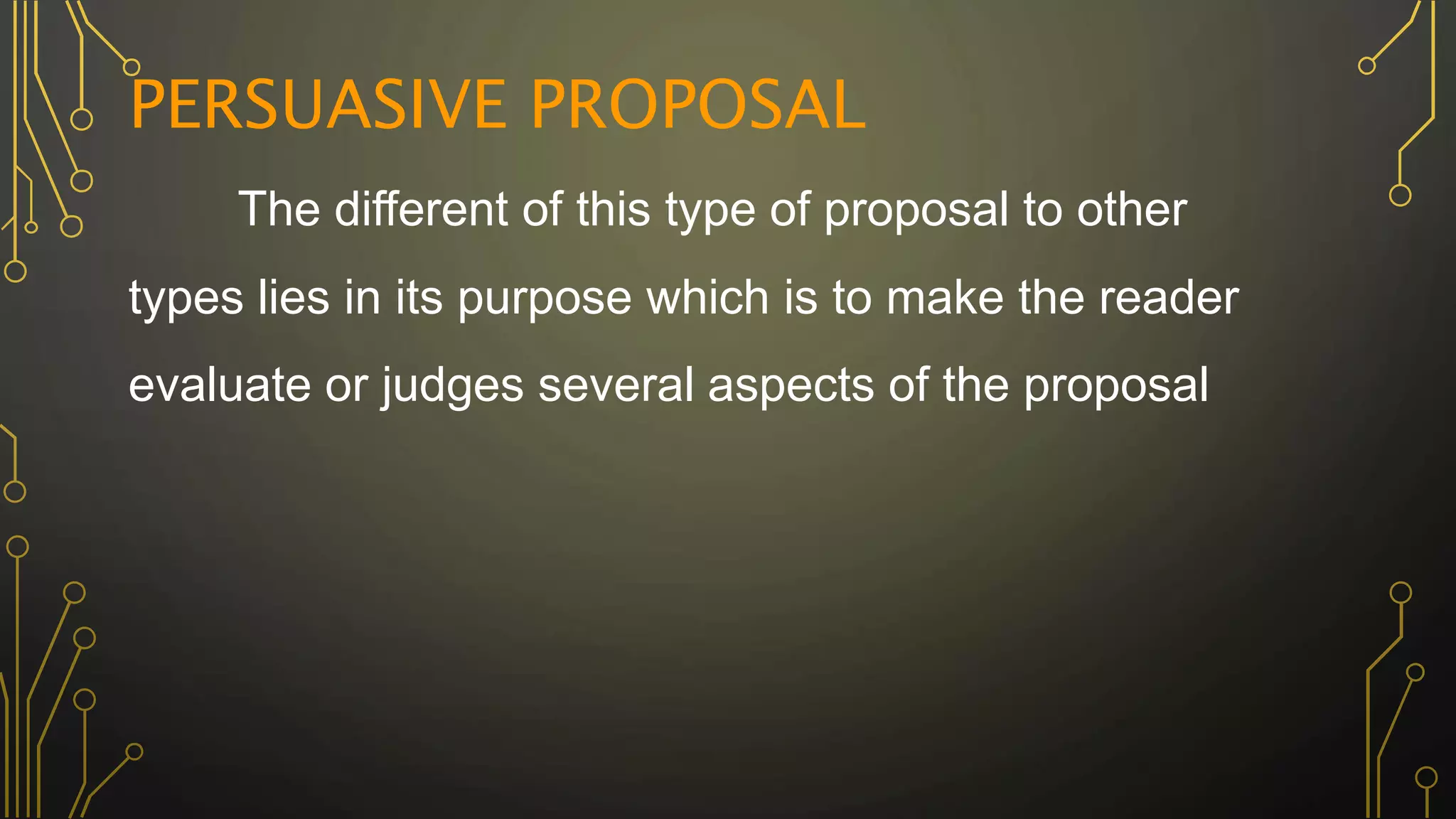 Types of proposal | PPTX