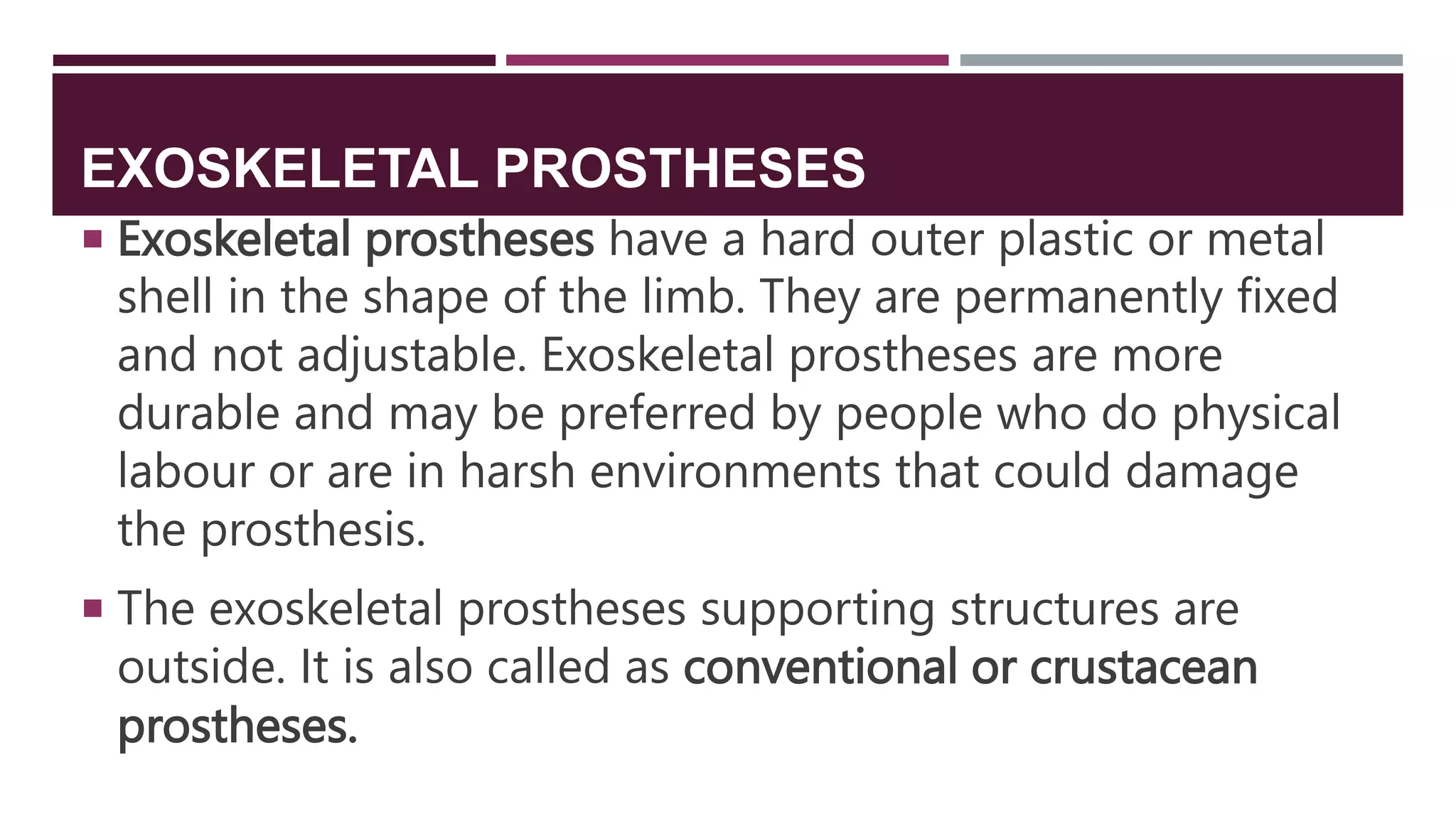 types of prostheses and advantages with disadvantages.pptx