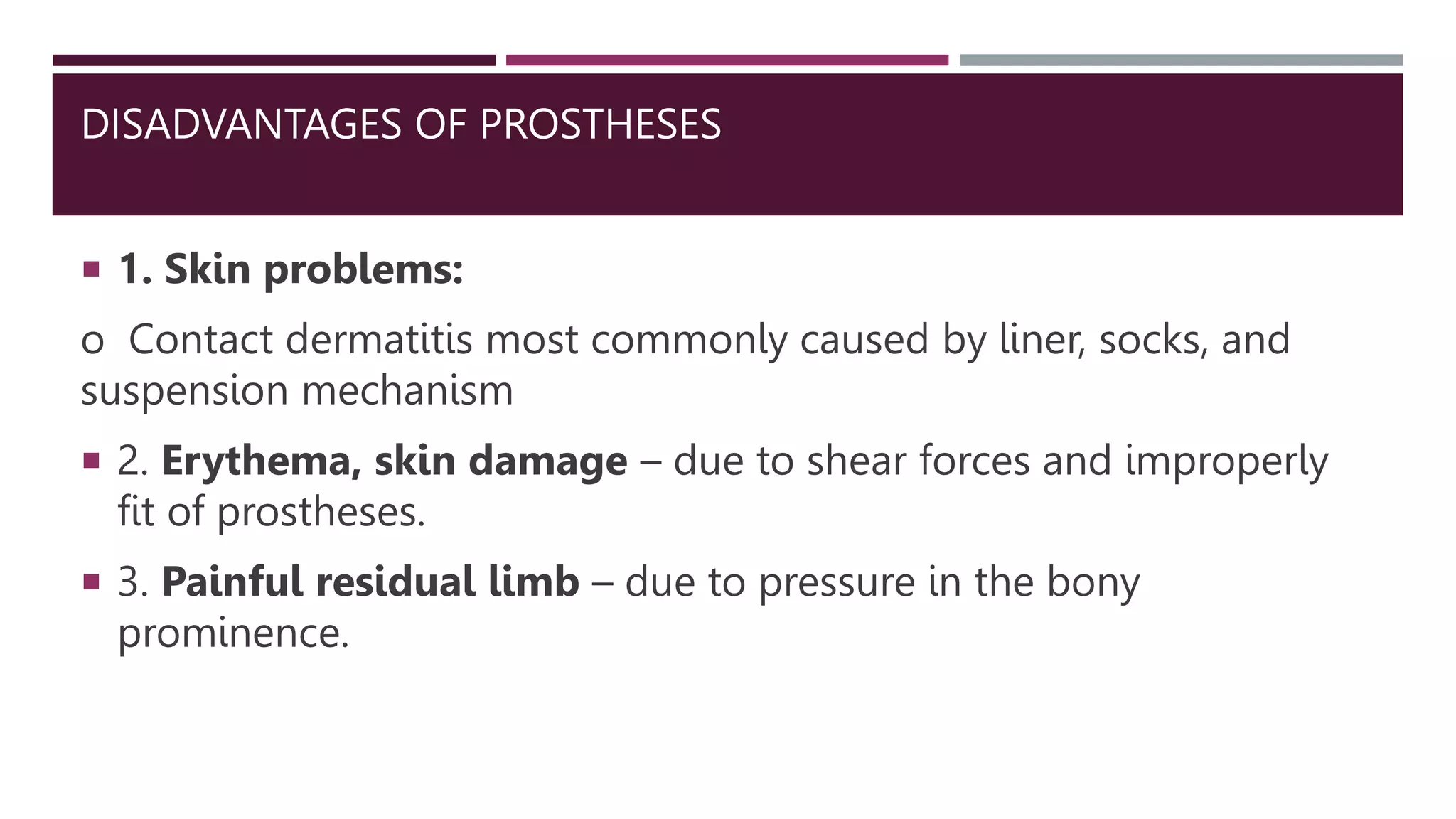 types of prostheses and advantages with disadvantages.pptx