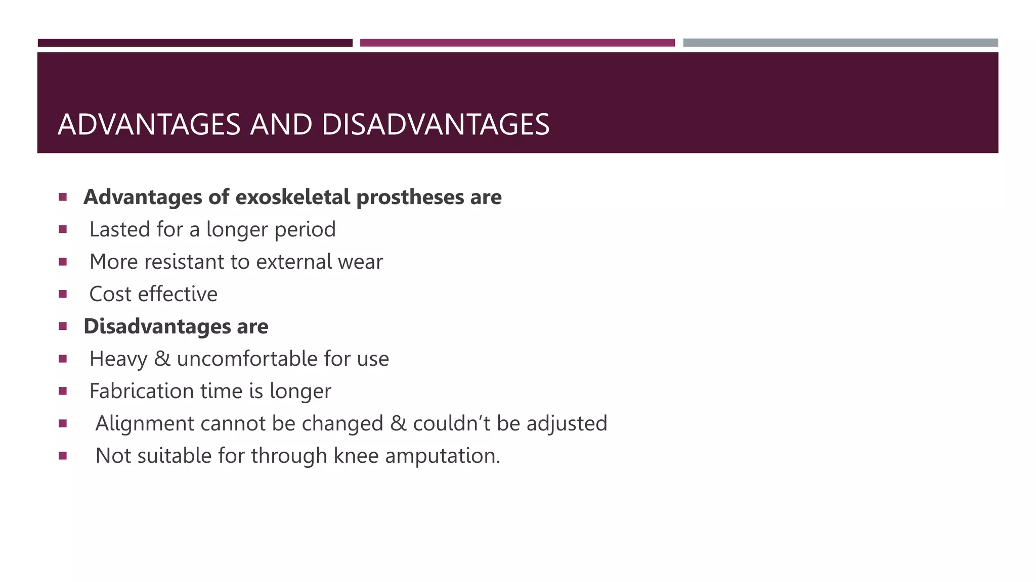 types of prostheses and advantages with disadvantages.pptx
