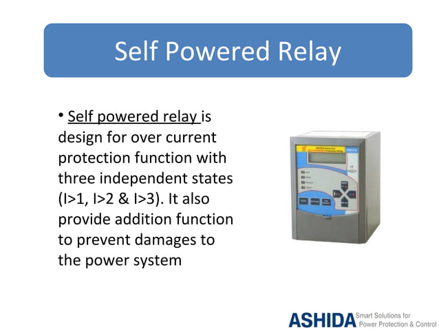 Protection Relays - Ashida Electronics | PPT | Consumer Electronics ...