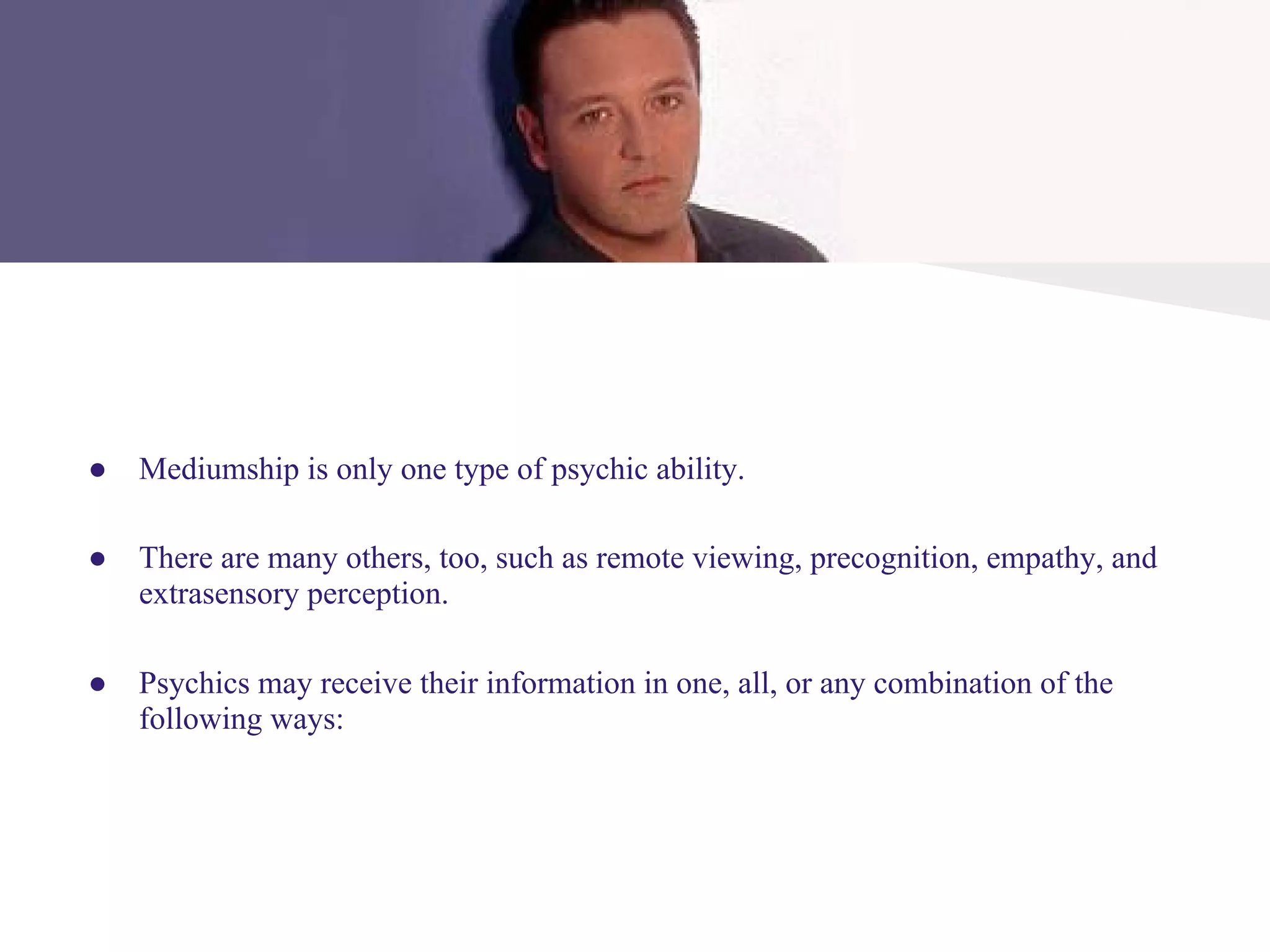 Types of psychic ability presentation | PDF