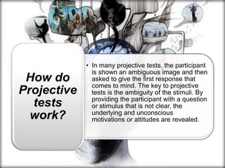 Types of psychological test | PPTX