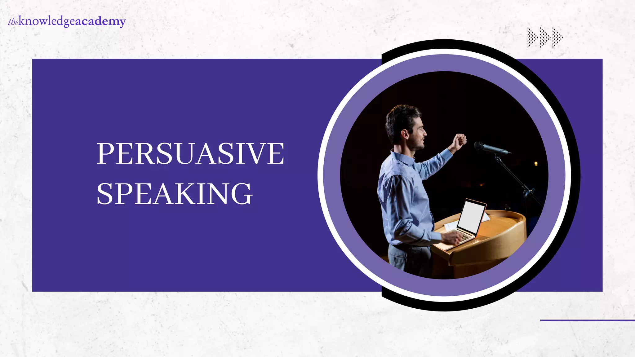 Types of Public Speaking | The Knowledge Academy | PDF