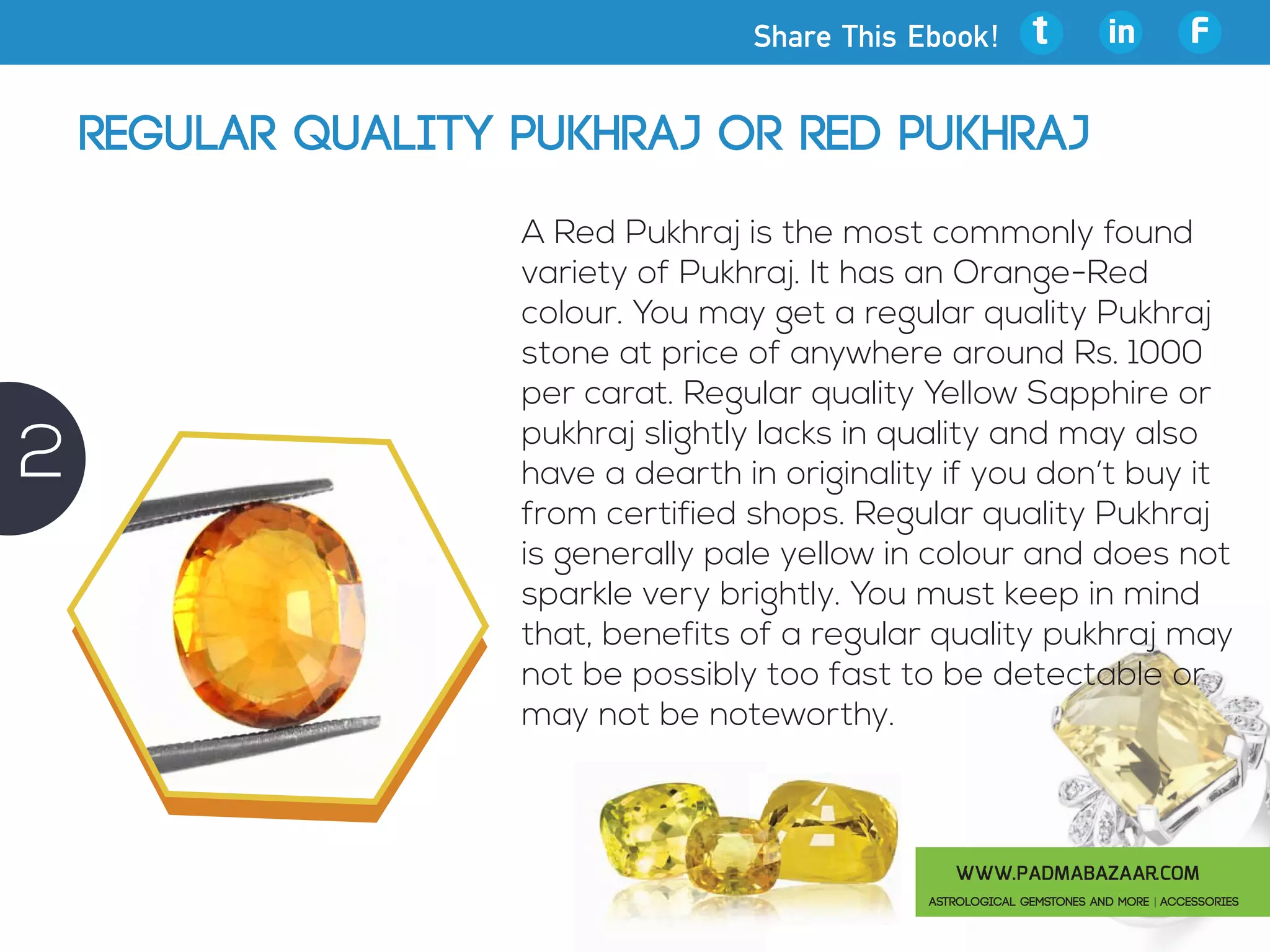 Types of pukhraj stone | PDF