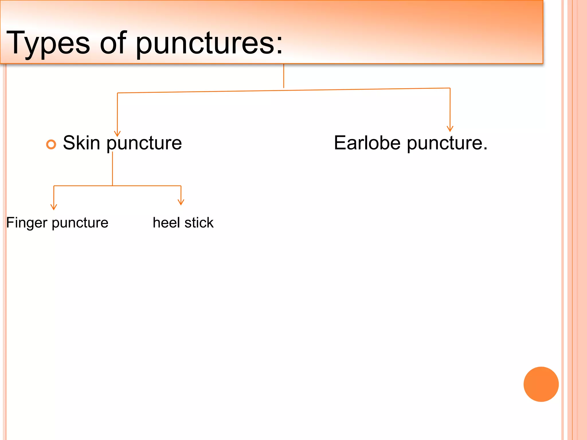 Types of punctures | PPTX