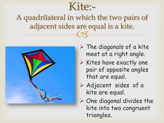 Types of quadrilateral by pratik pathak | PPTX