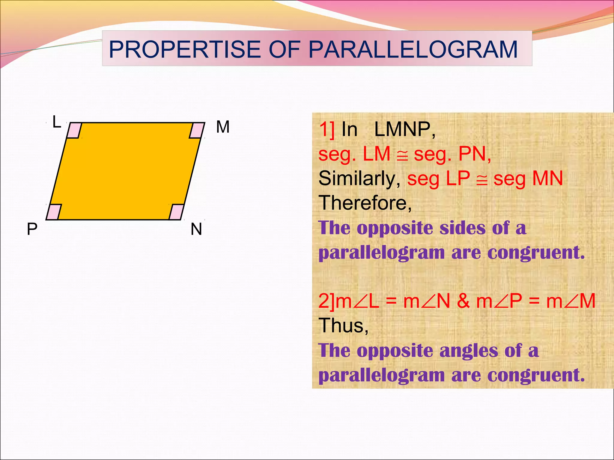 Types of quadrilaterals | PPT
