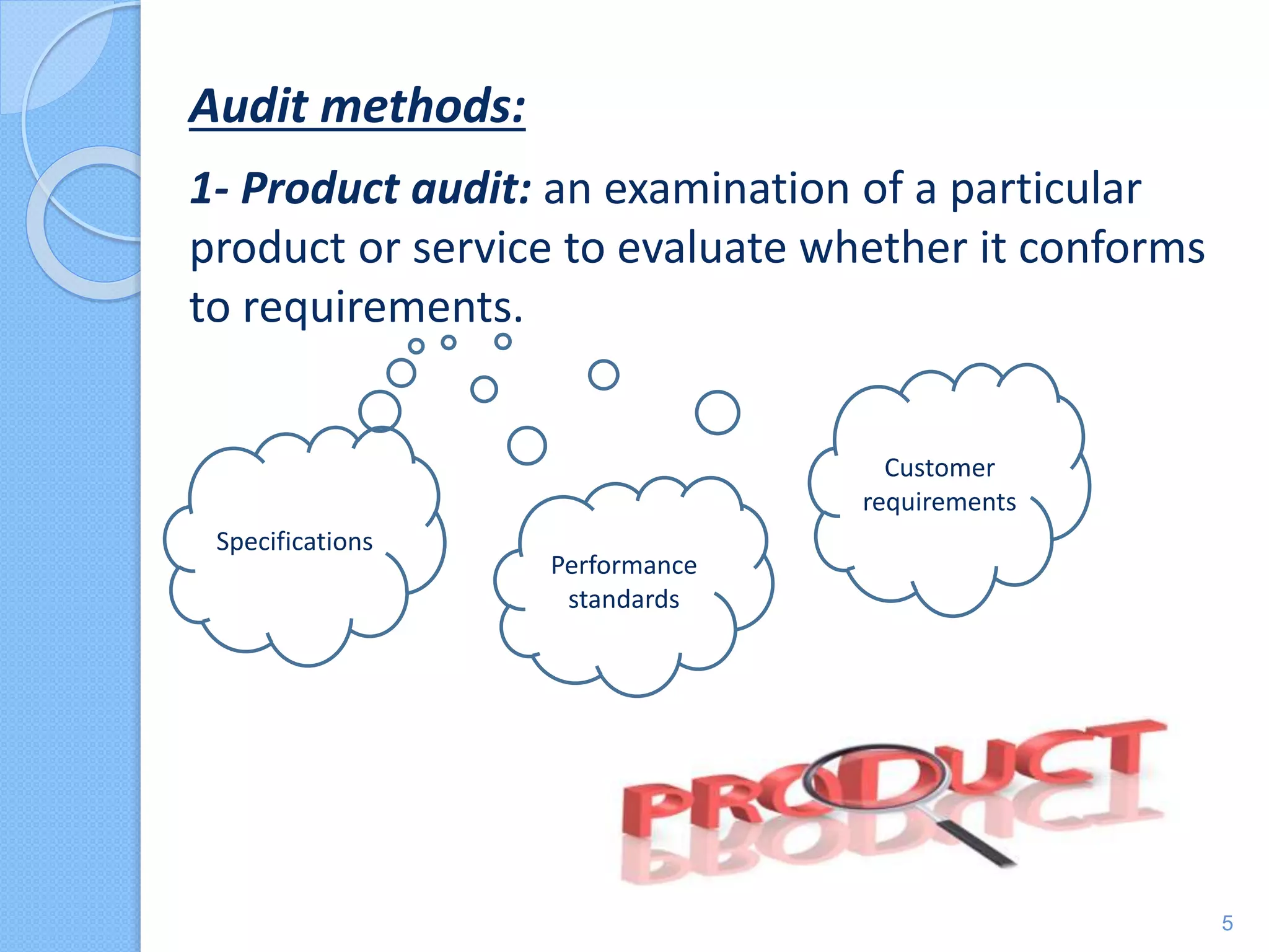 Types of quality audit | PPTX