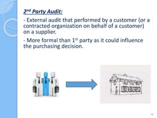 Types of quality audit | PPTX