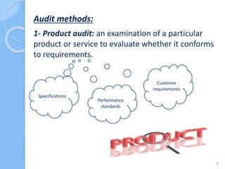 Types of quality audit | PPTX