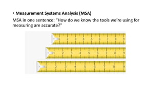The 5 core tools are recognized as standard quality tools for the ...
