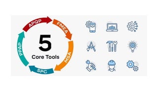 The 5 core tools are recognized as standard quality tools for the ...