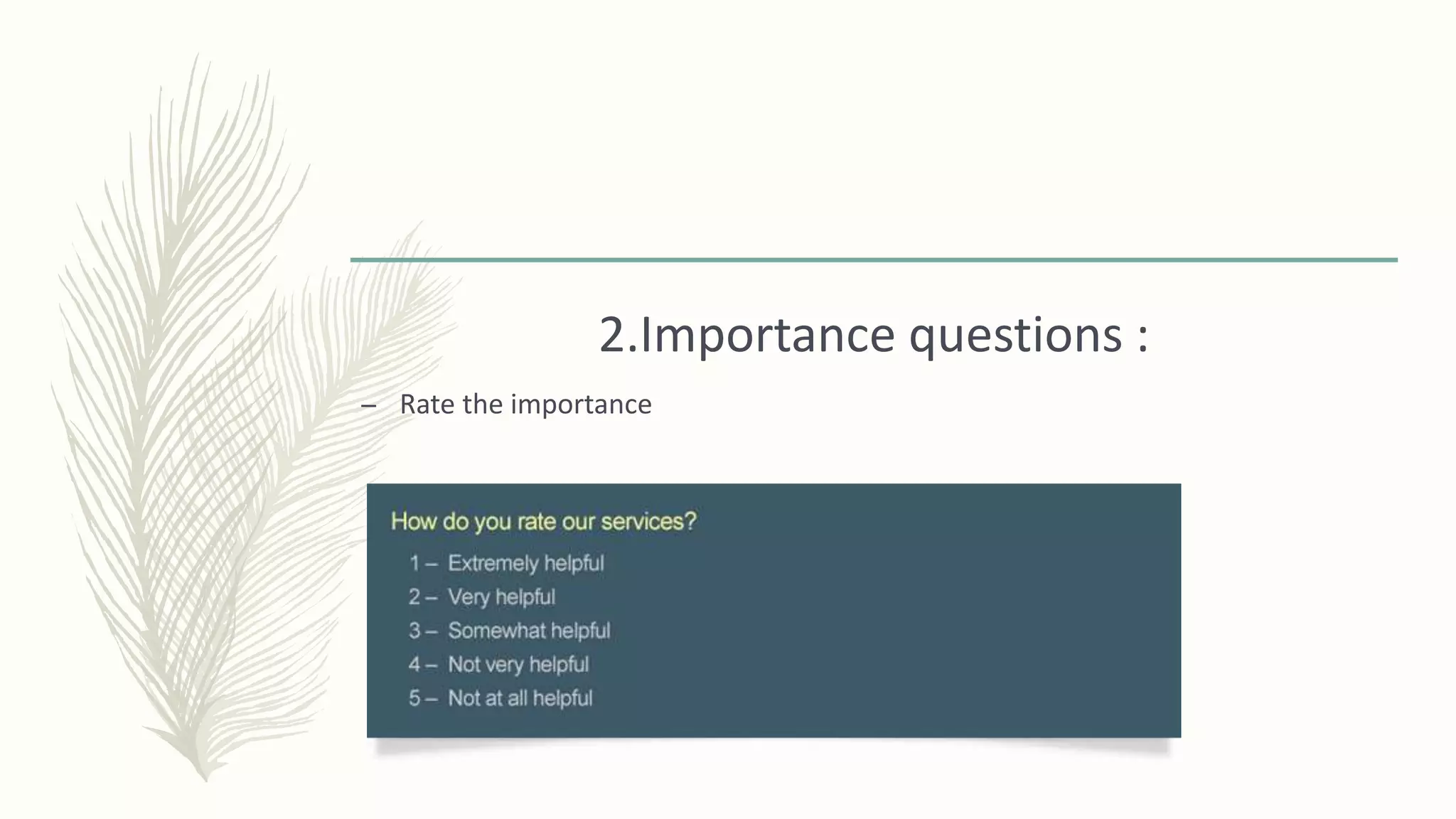 Types of Questionnaire | PPTX