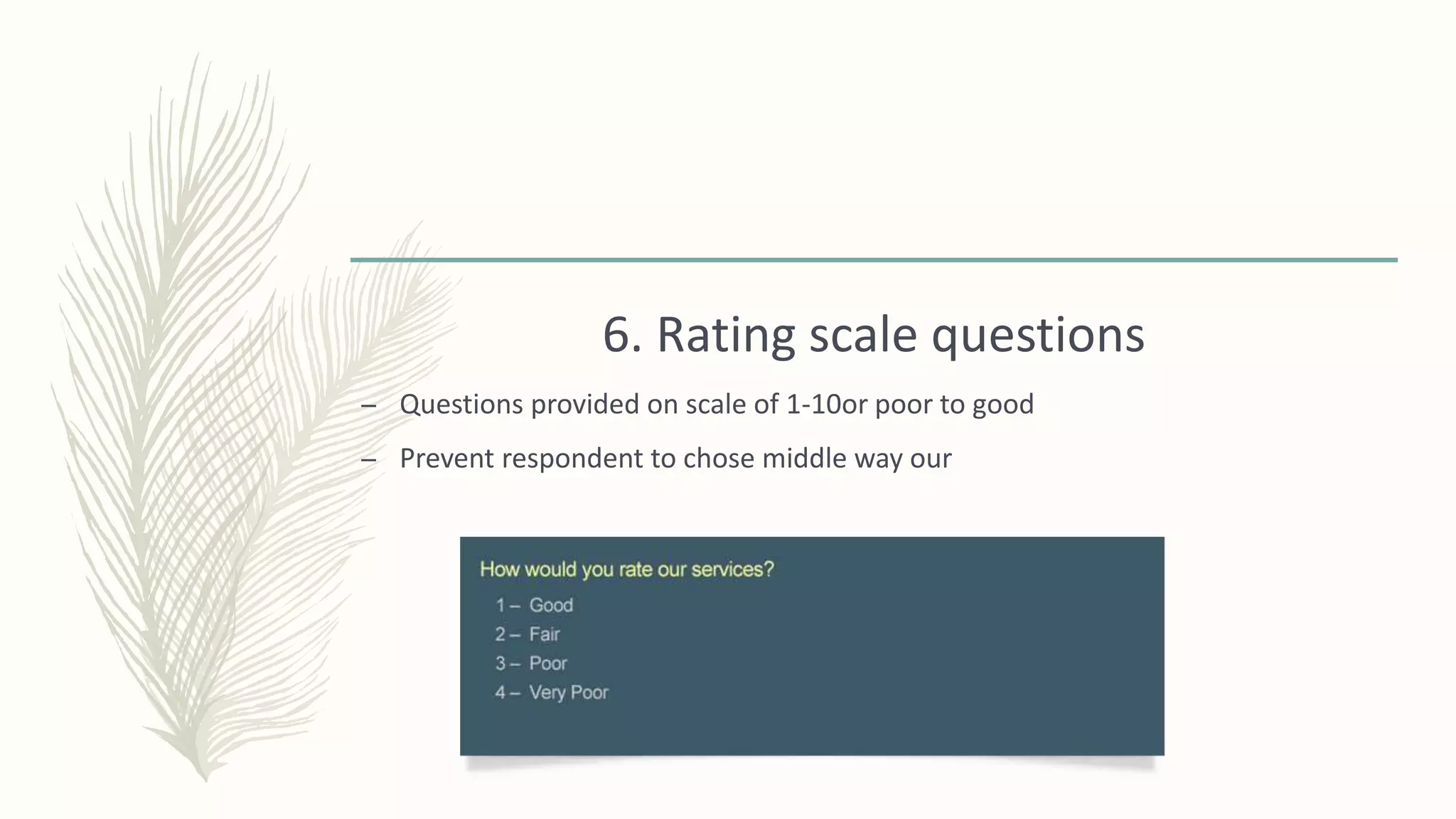 Types of Questionnaire | PPTX