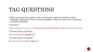 Types of questions | PPTX