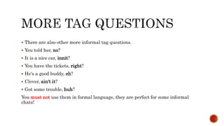 Types of questions | PPTX