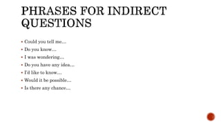 Types of questions | PPTX