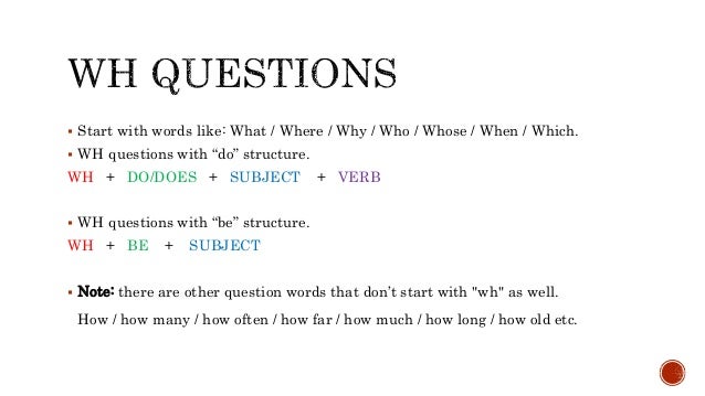 Question Definition Why Questions Types Of Questions