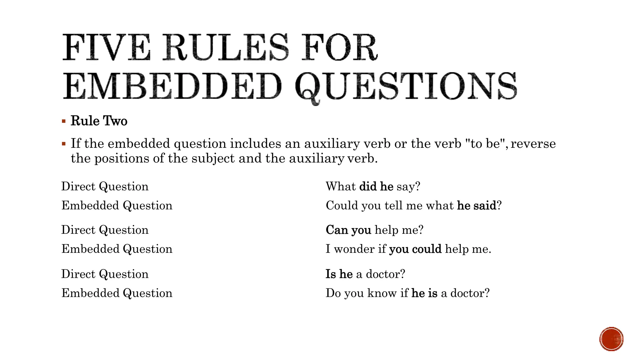 Types of Questions | PPTX