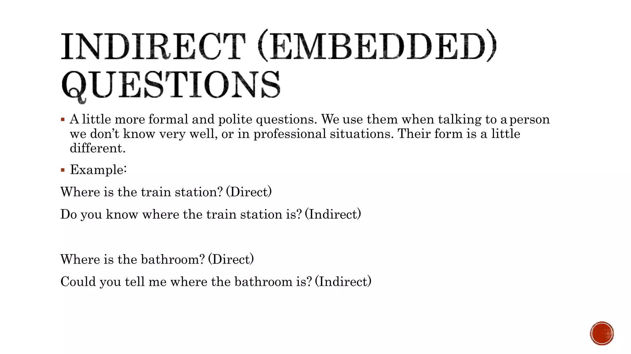 Types of Questions | PPTX