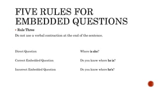 Types of Questions | PPTX