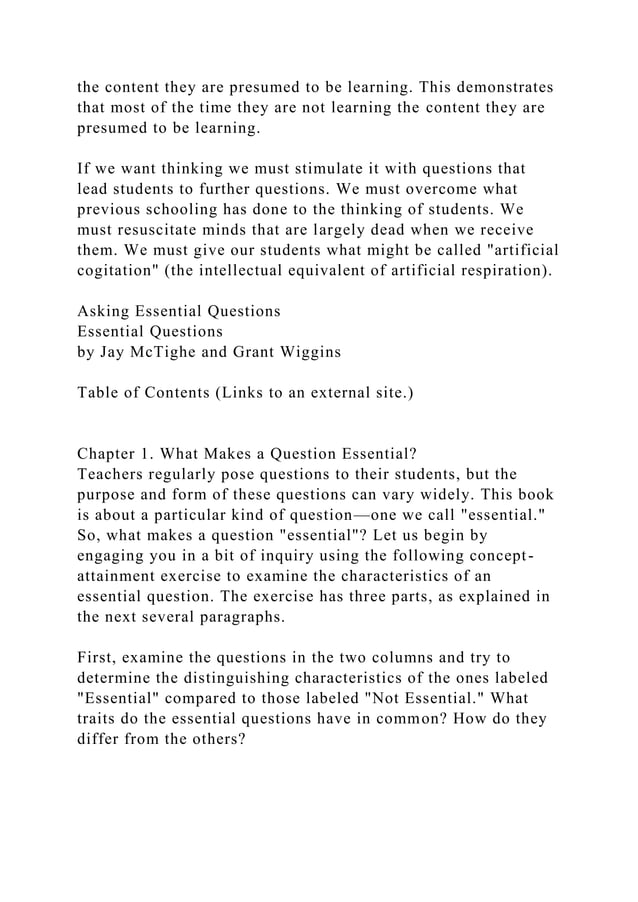 Types Of QuestionsIntro to Critical Thinking Types of Questions.docx