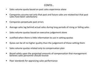 Types Of Quotas | PPTX