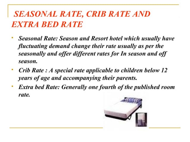 Types of rack rates | PPT