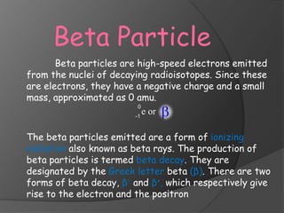 Types of radiation | PPTX