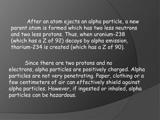 Types of radiation | PPTX