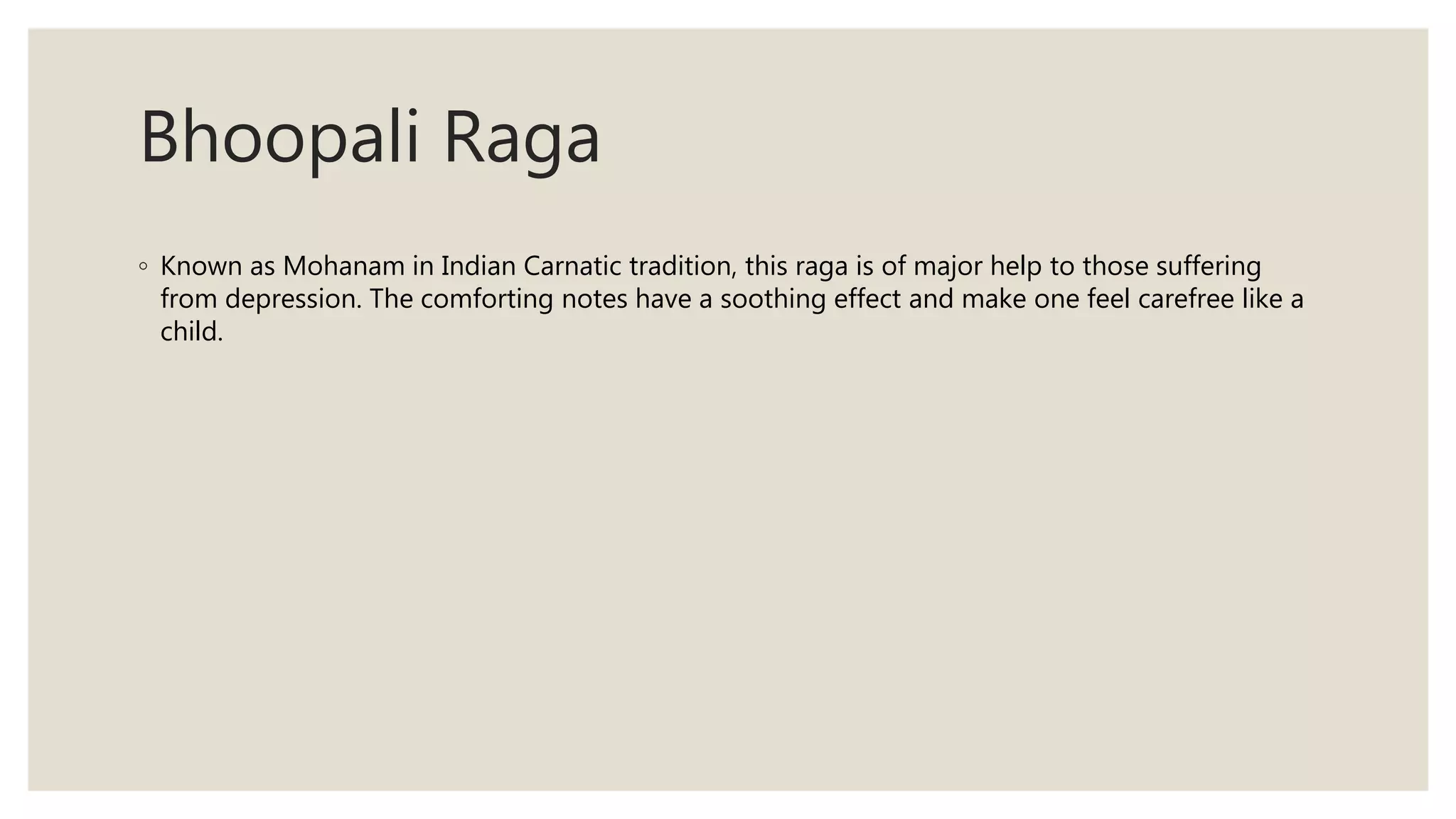 Types of ragas and its benefits | PPTX