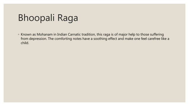 Types of ragas and its benefits | PPTX