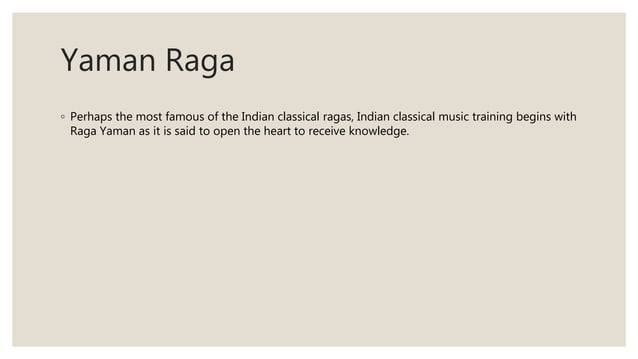 Types of ragas and its benefits | PPTX