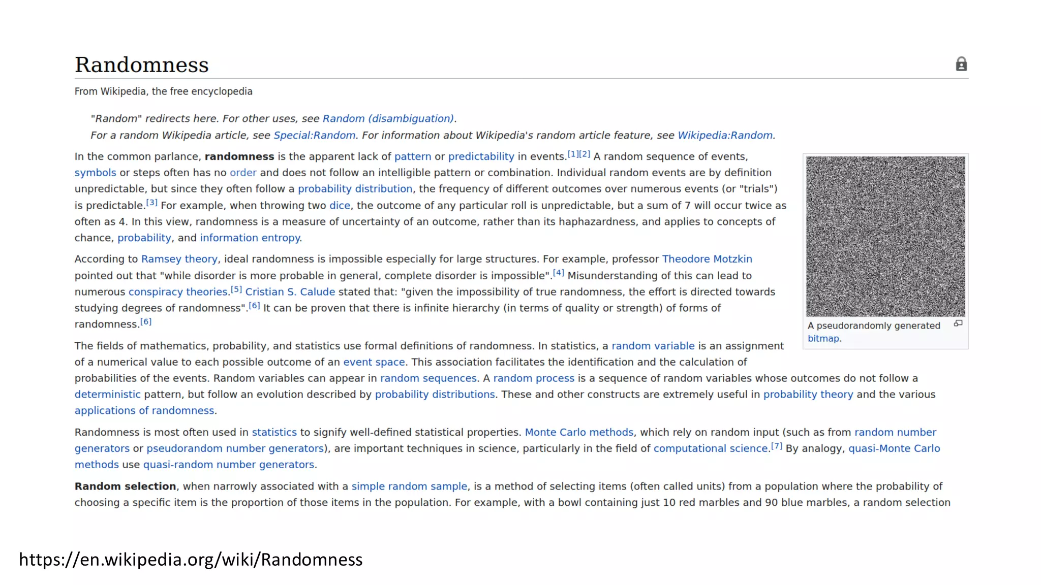 Types of Randomness in Game Design - Rapid Talks - December 2020 | PPT