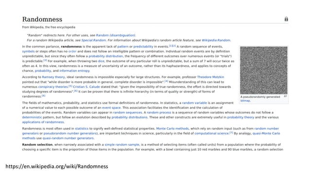 Types of Randomness in Game Design - Rapid Talks - December 2020 | PPT