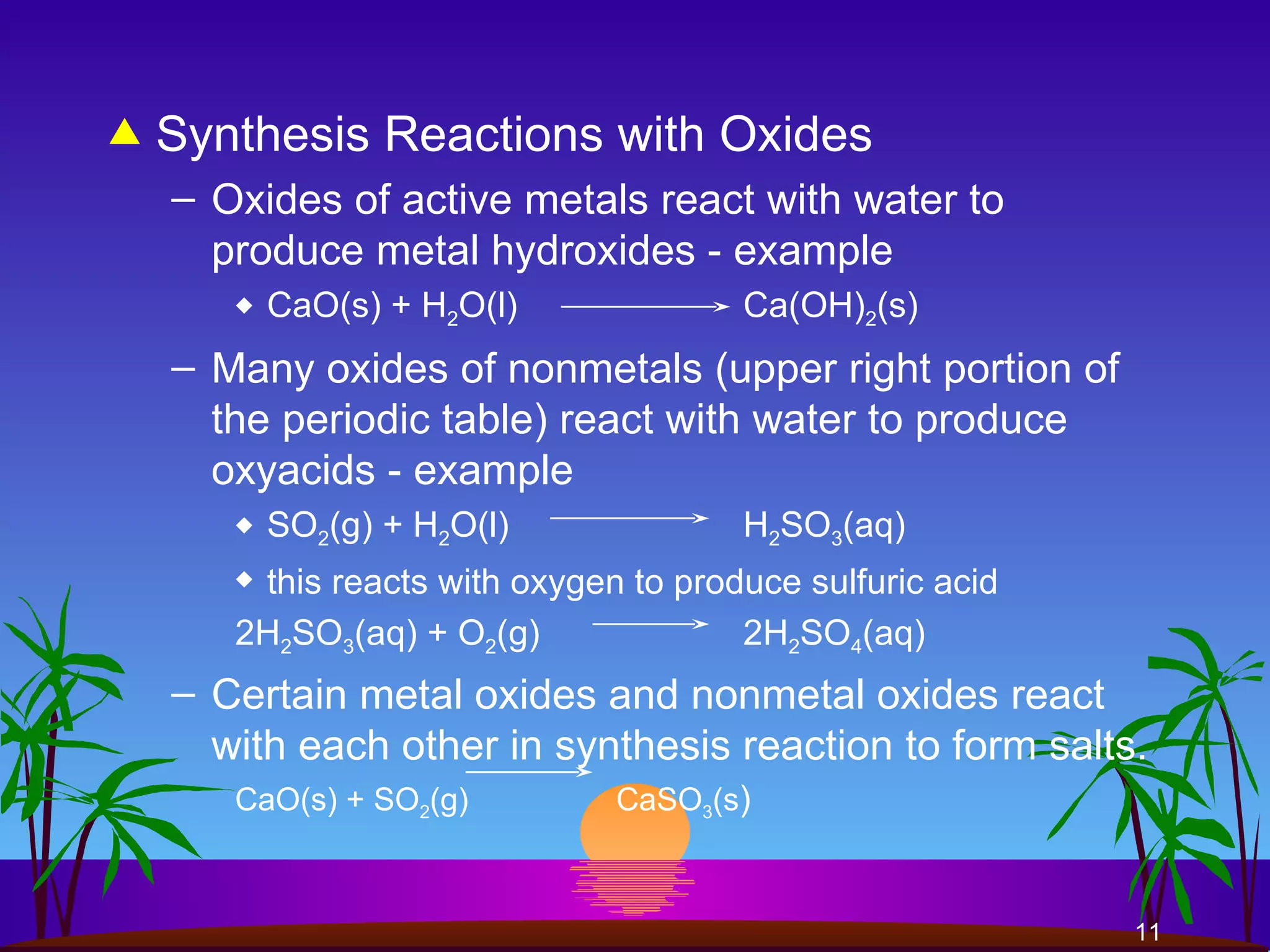 Types Of Reactions | PPT