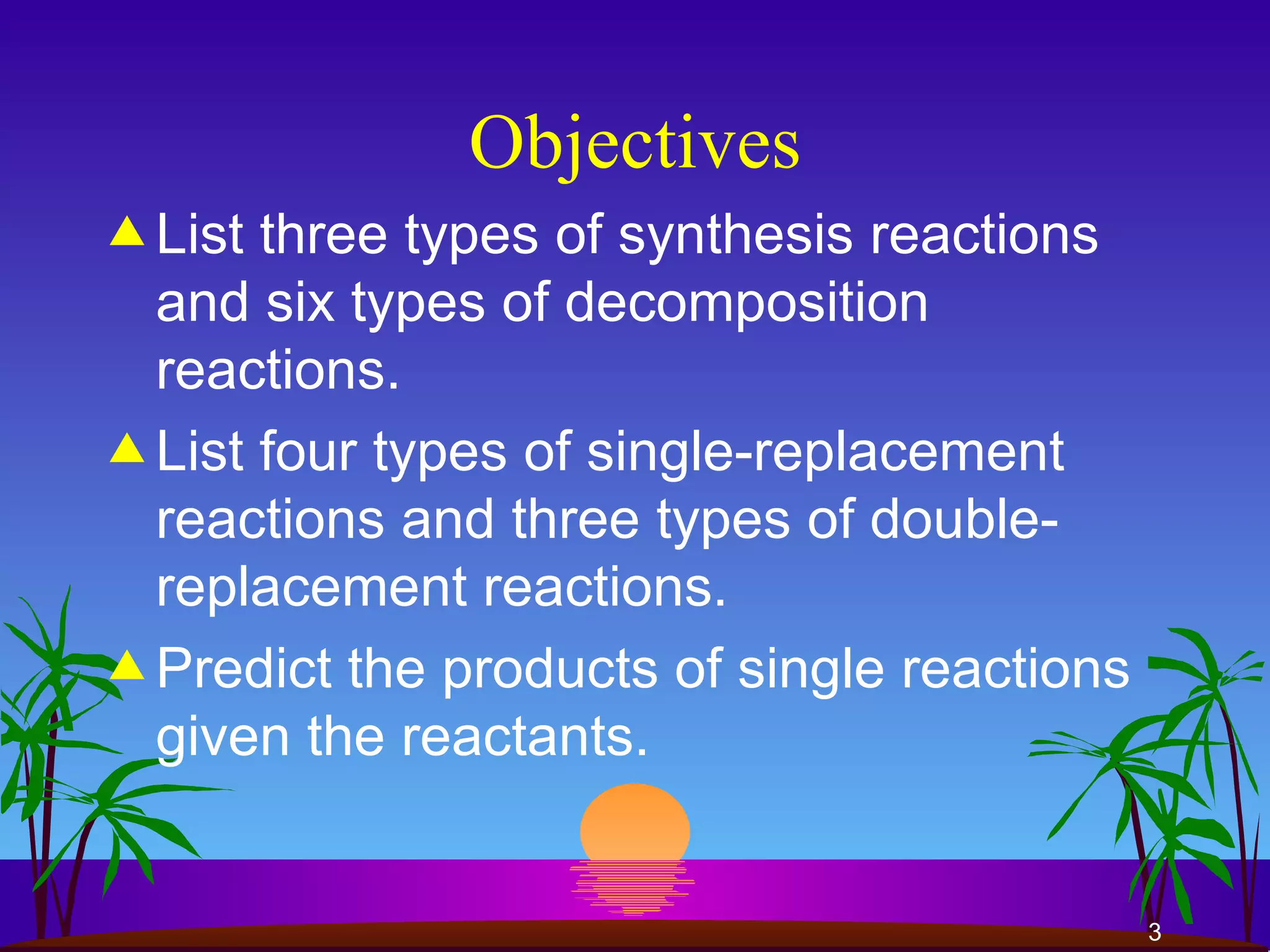 Types Of Reactions | PPT