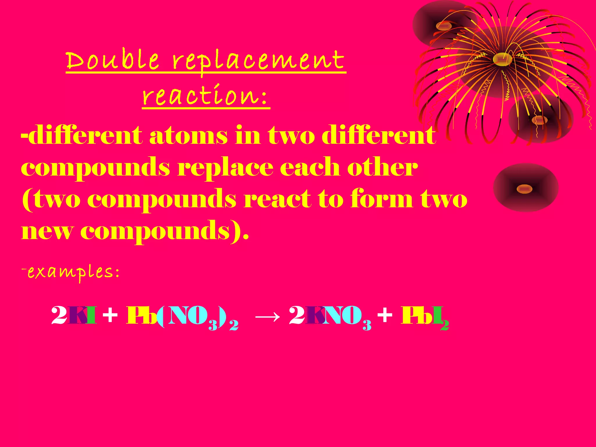 Types of reactions | PPT | Chemistry | Science