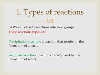 Types of reactions_i | PPT