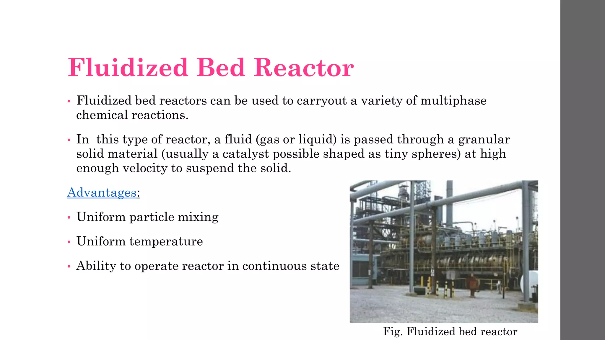 Types of reactor | PDF